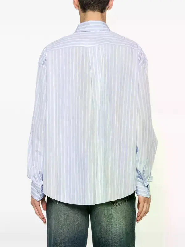 Sandro Striped Oversized Shirt