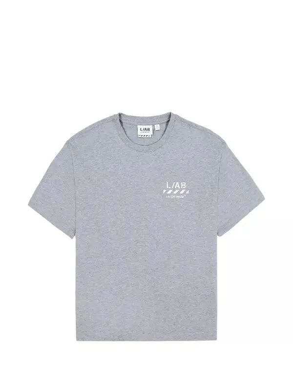 L/AB C/O OFF-WHITE Diag-print T-shirt