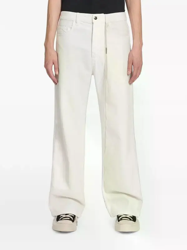 ANN DEMEULEMEESTER Wide-leg Drawstring Jeans