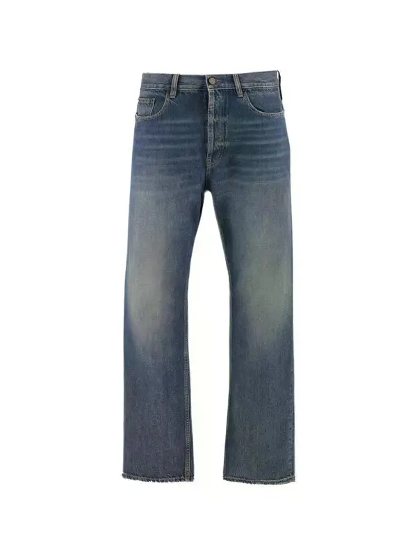 Saint Laurent Loose Straight Mid-rise Jeans