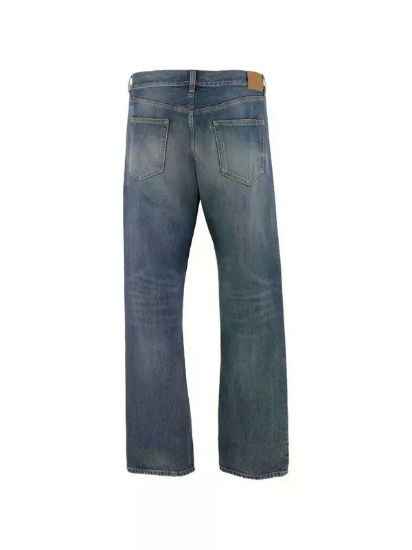 Saint Laurent Loose Straight Mid-rise Jeans