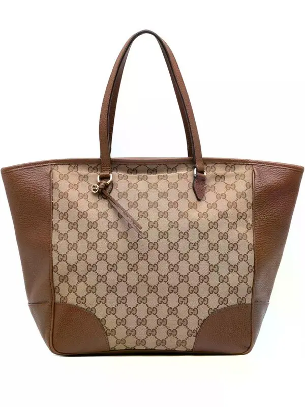 Gucci 2016-2026 Gg Canvas Bree Zippered Tote Bag