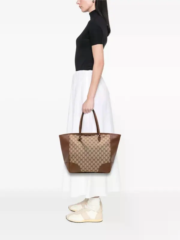 Gucci 2016-2026 Gg Canvas Bree Zippered Tote Bag