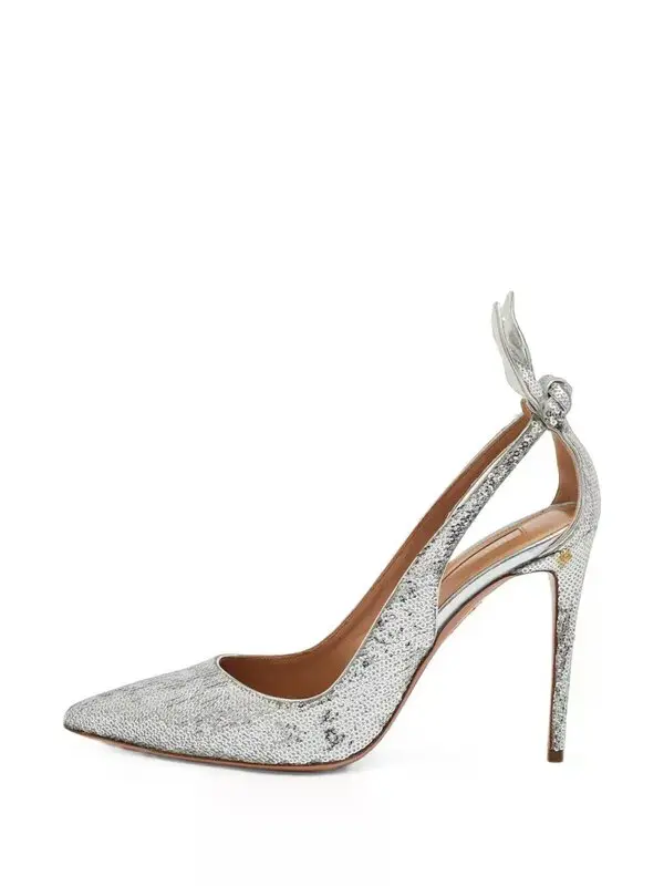AQUAZZURA Bow Tie Pumps