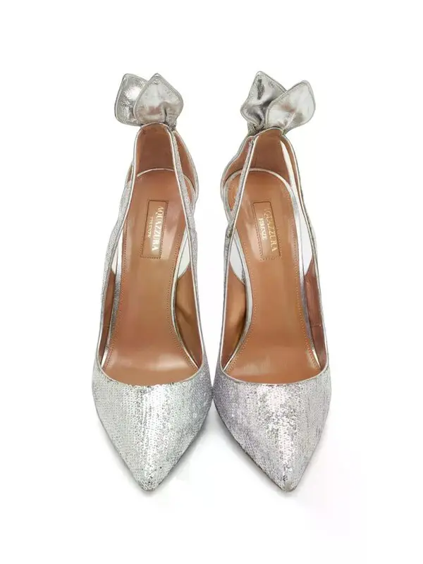 AQUAZZURA Bow Tie Pumps