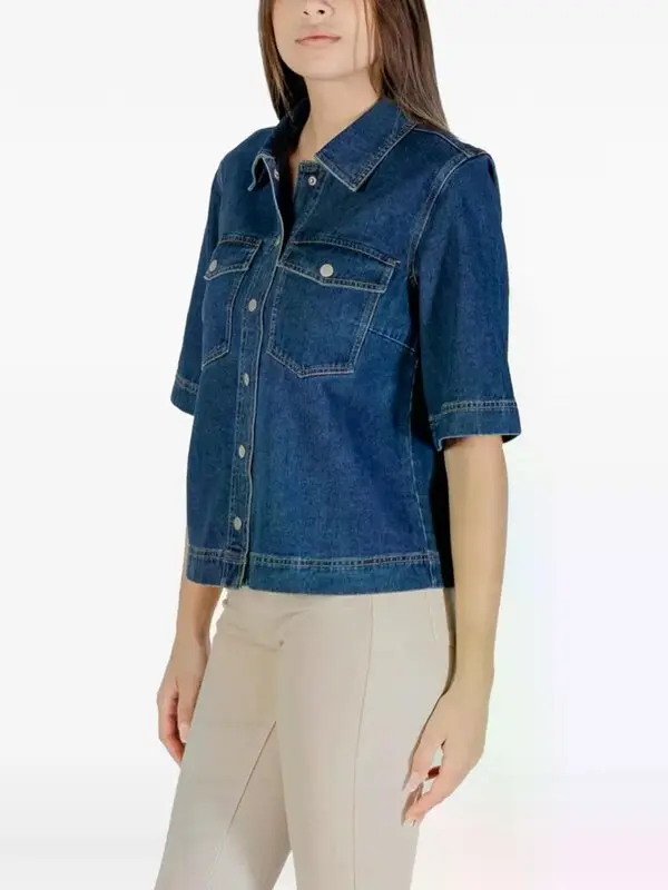 Only Short-sleeve Denim Shirt