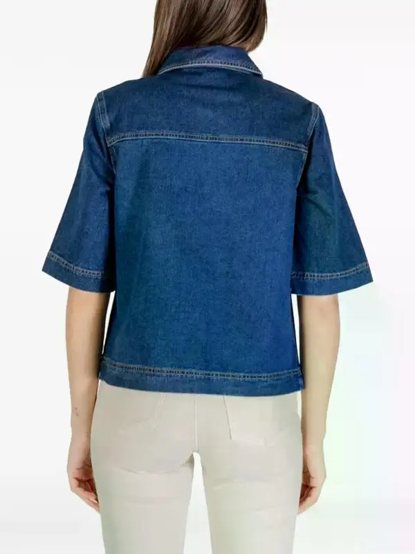 Only Short-sleeve Denim Shirt