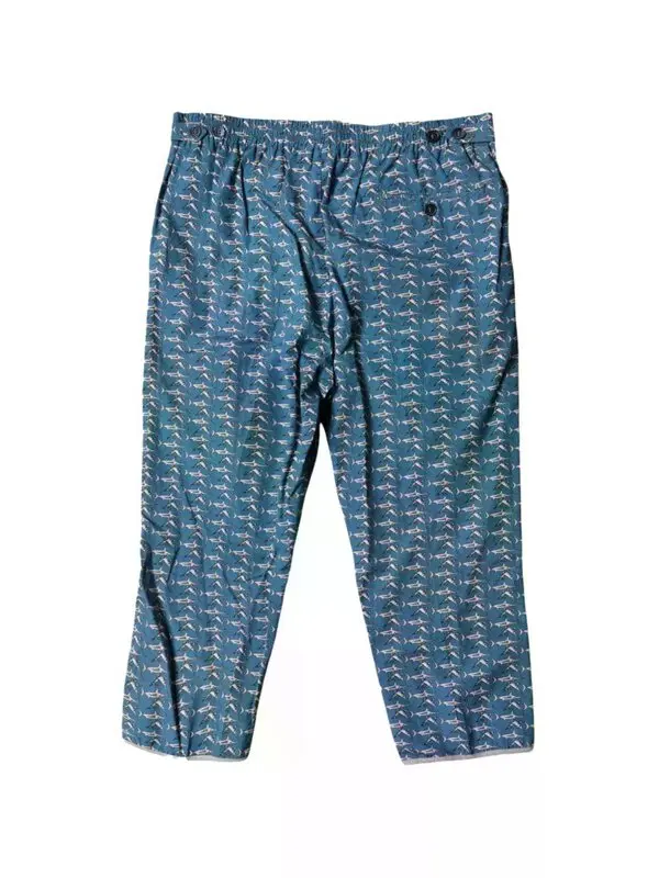 Dolce & Gabbana Swordfish-print Pyjama Bottoms