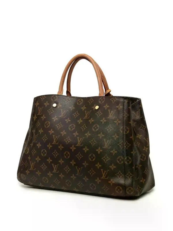 LOUIS VUITTON 2014 Monogram Montaigne Gm Satchel