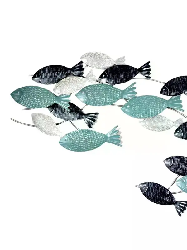 L'OCA NERA Fish-motif Wall Decoration