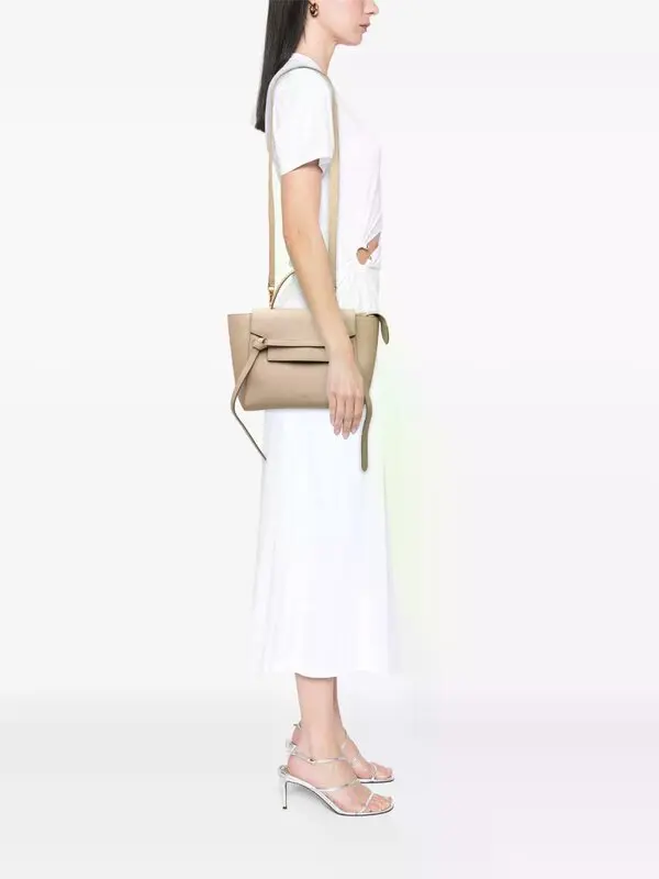 Celine 2019 Micro Grained Calfskin Belt Bag Satchel