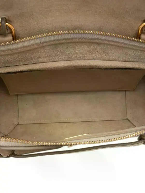 Celine 2019 Micro Grained Calfskin Belt Bag Satchel