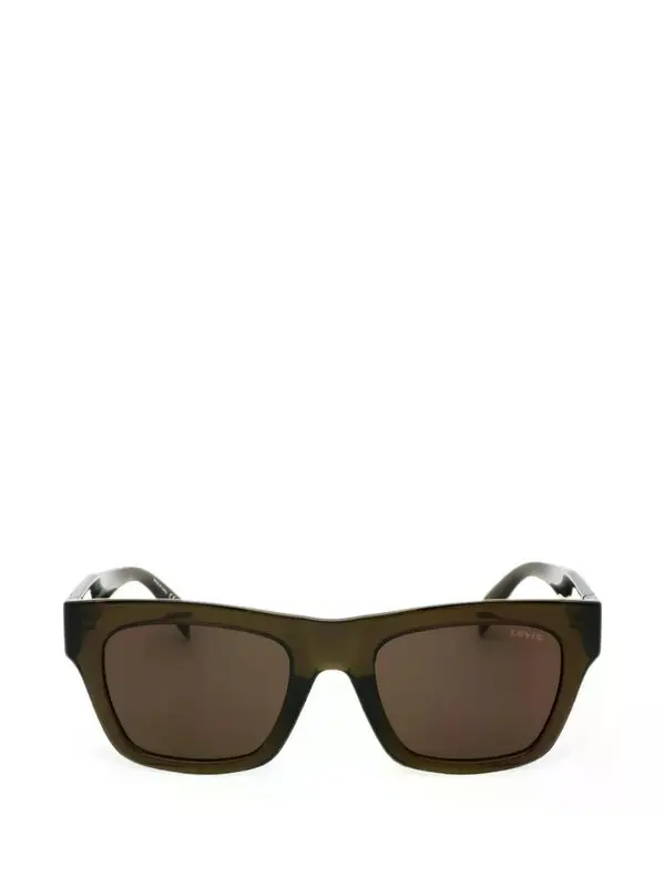 LEVI'S Rectangle-frame Sunglasses - Green