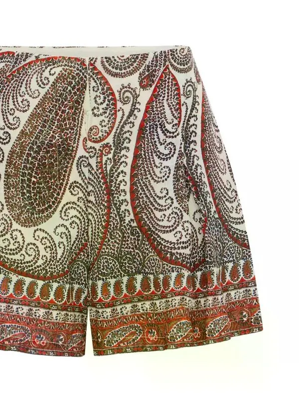 BOTEH Cassia Paisley-print Shorts