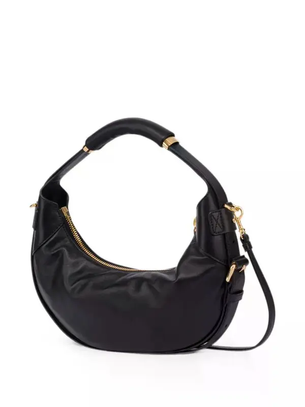 Moschino Padded-handle Leather Shoulder Bag