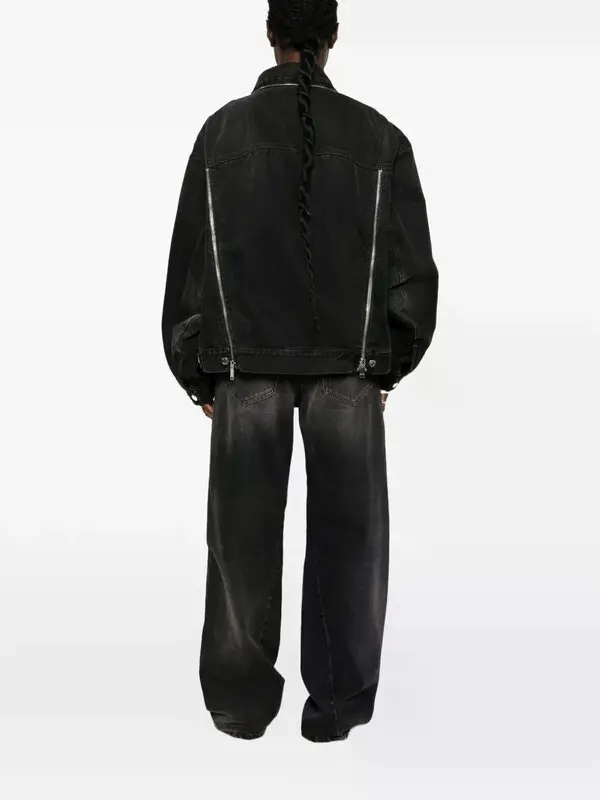 HAIKURE Legacy Zip-detail Denim Jacket