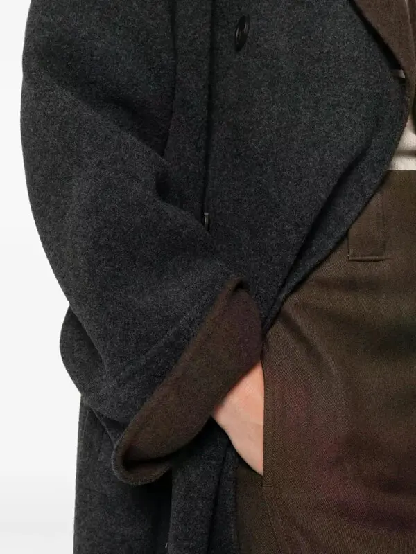 Max Mara Double-breasted Notched-lapels Coat