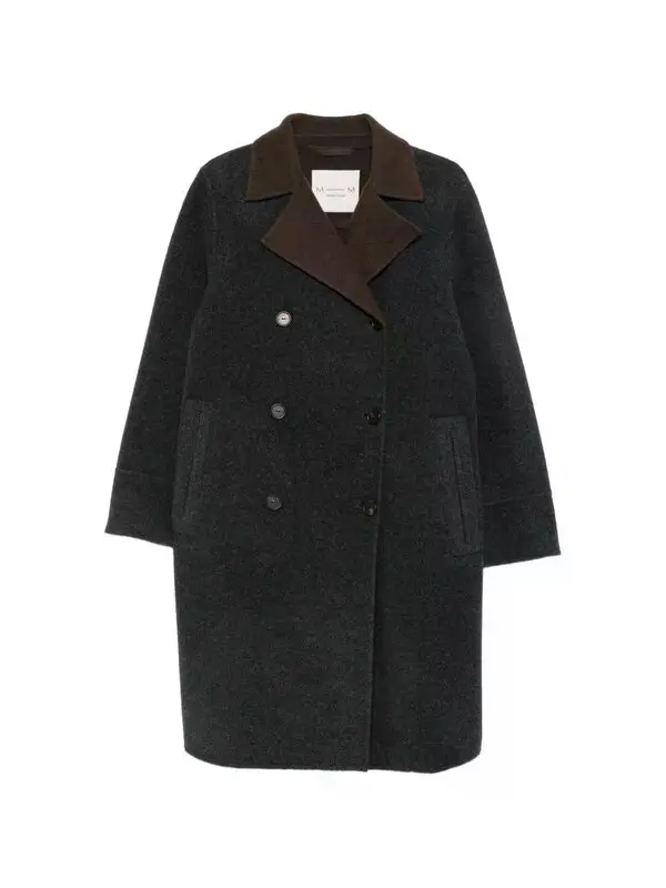 Max Mara Double-breasted Notched-lapels Coat