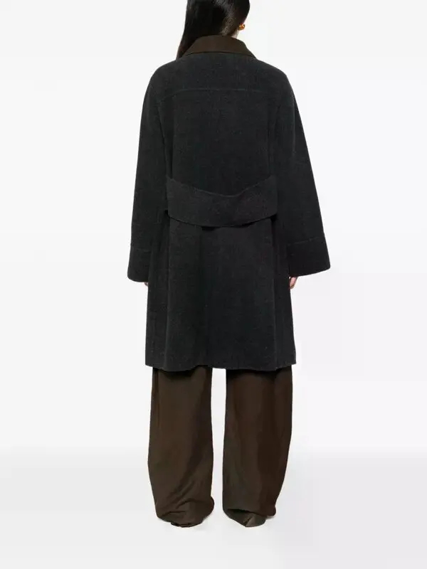Max Mara Double-breasted Notched-lapels Coat