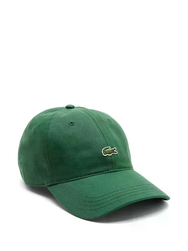Lacoste Logo-patch Twill Cap - Green