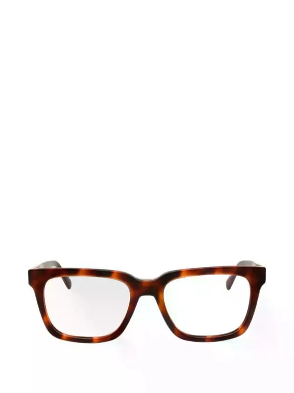 Gant Tortoiseshell-effect Rectangle-frame Glasses - Brown