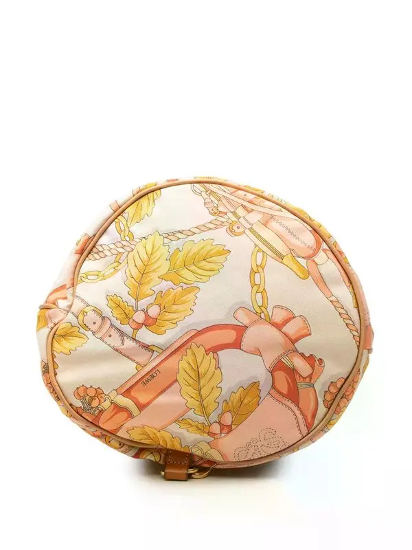 Loewe 2000-2026 Botanical Printed Canvas Backpack