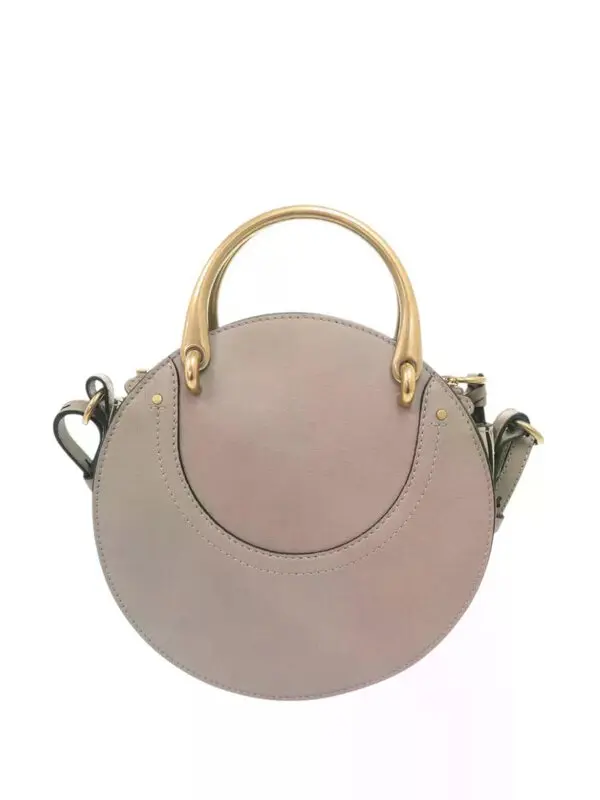 Chloé 2010-2026 Small Tricolor Calfskin And Suede Pixie Satchel
