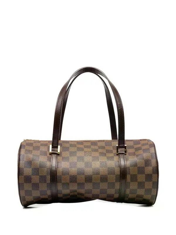 LOUIS VUITTON 2003 Damier Ebene Papillon 30 Handbag