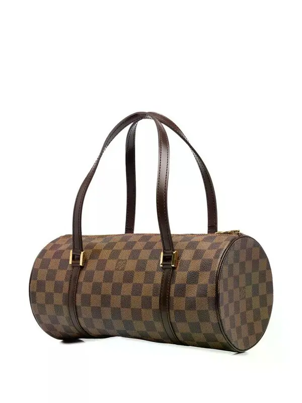 LOUIS VUITTON 2003 Damier Ebene Papillon 30 Handbag