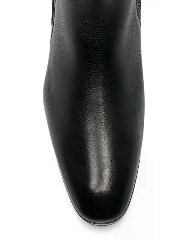 MORGILLO Grain-leather Side-zip Boots