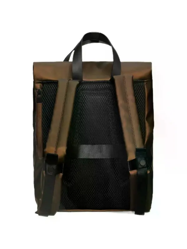 Rains Fold-over Buckle-fastening Backpack