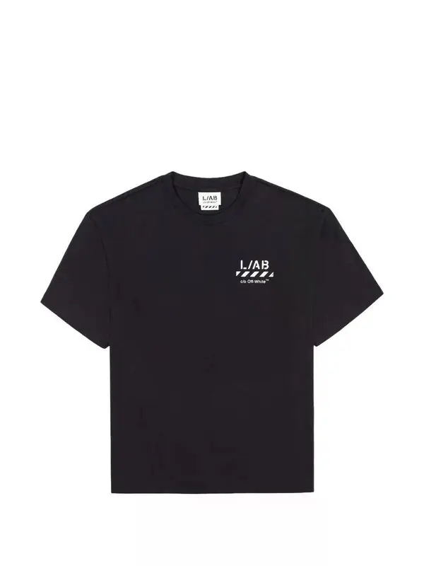 L/AB C/O OFF-WHITE Diagonal T-shirt