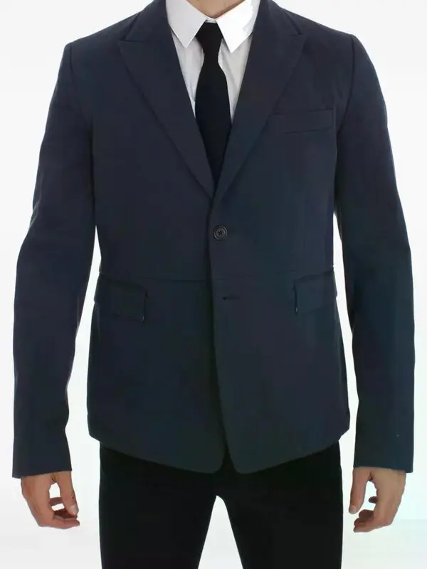 Dolce & Gabbana Single-breasted Cotton Blazer