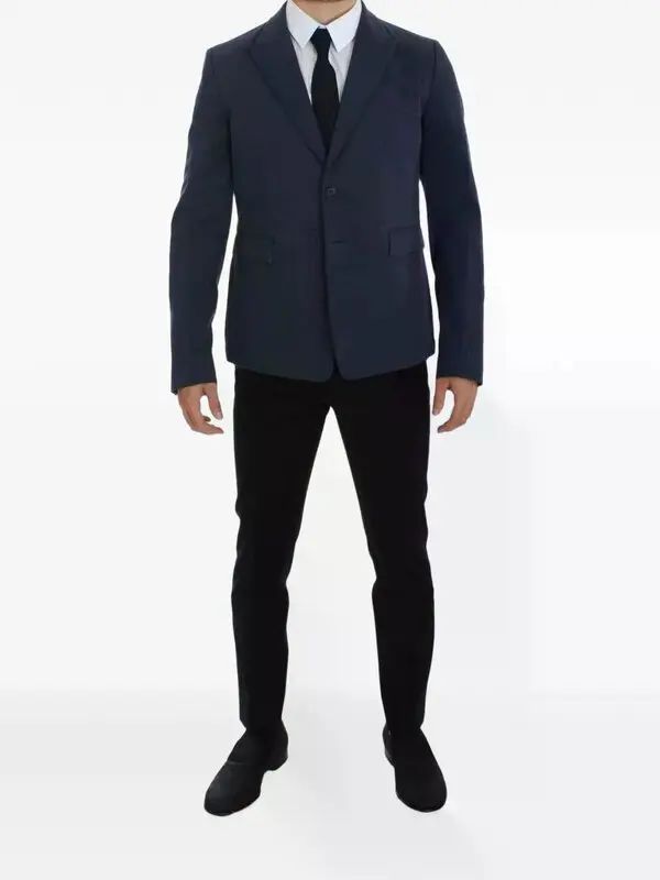 Dolce & Gabbana Single-breasted Cotton Blazer