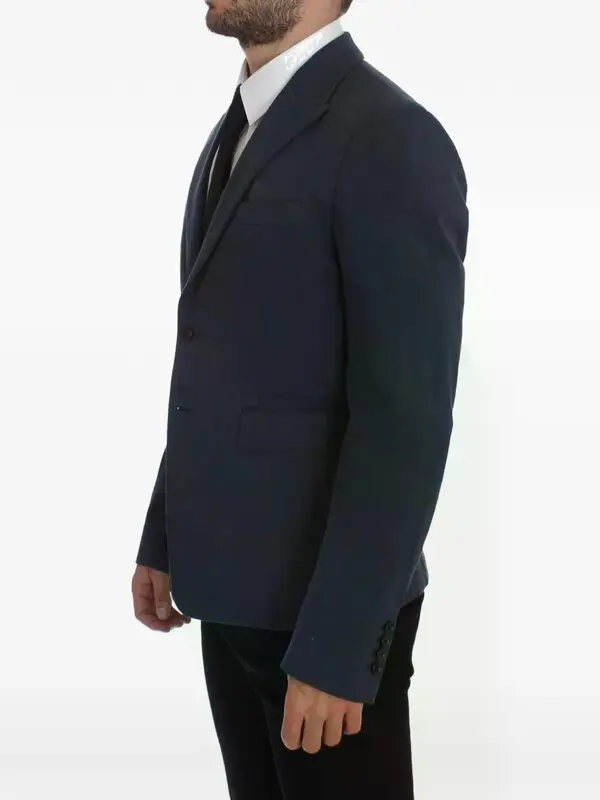 Dolce & Gabbana Single-breasted Cotton Blazer