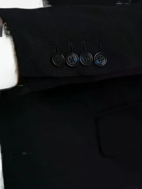 Dolce & Gabbana Single-breasted Logo-embroidered Blazer