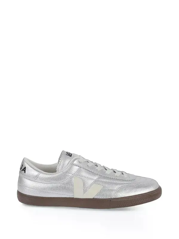 VEJA Metallic Leather Sneakers