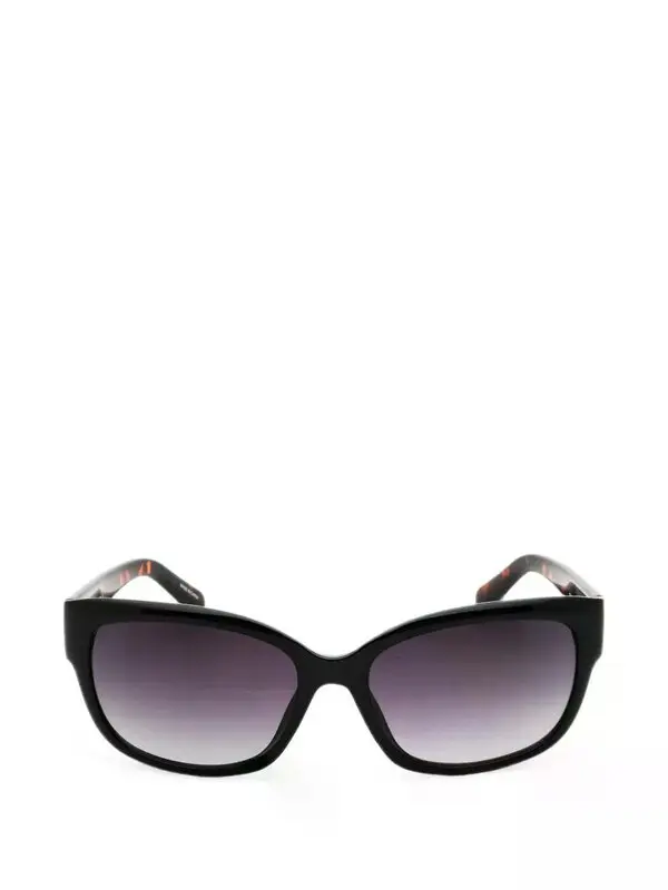 NAUTICA Rectangle-frame Sunglasses - Black