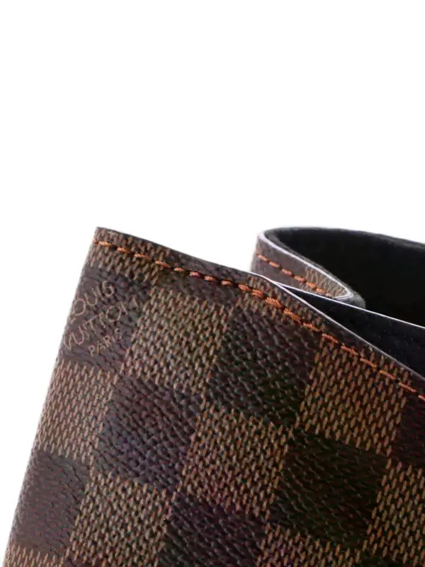 LOUIS VUITTON Riverside Handbag Damier With Leather Tote Bag
