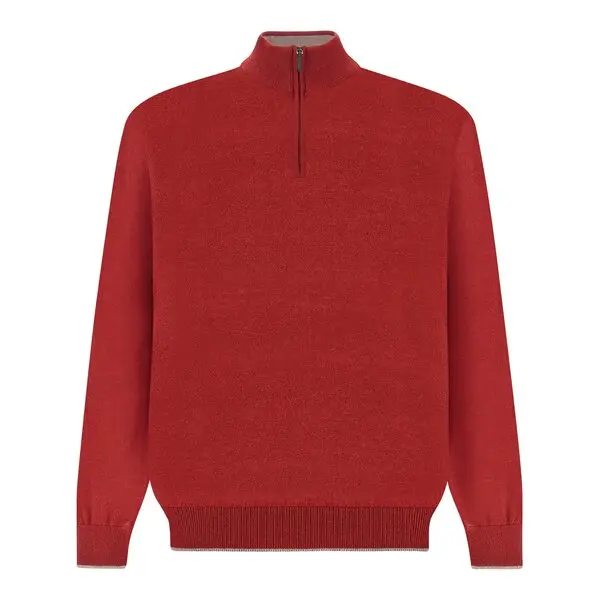 Paul & Shark Piuma Wool Half-zip Sweater