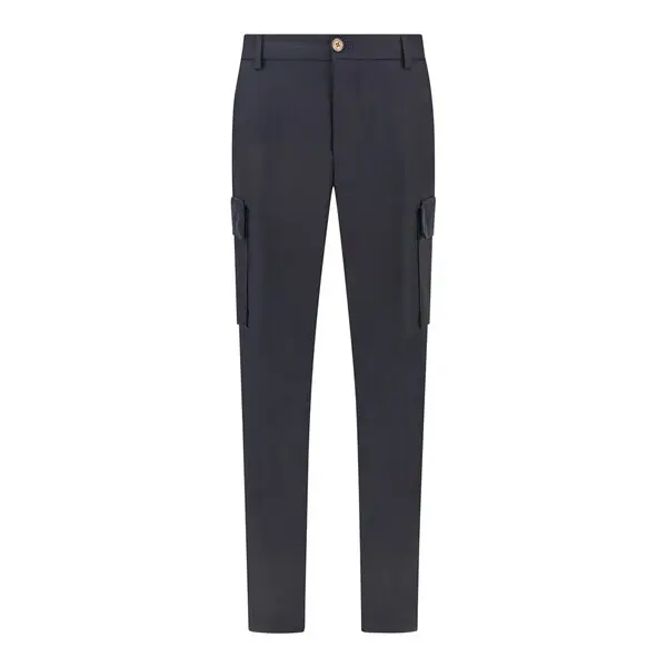 Paul & Shark Lucca Wool Trousers - Blue