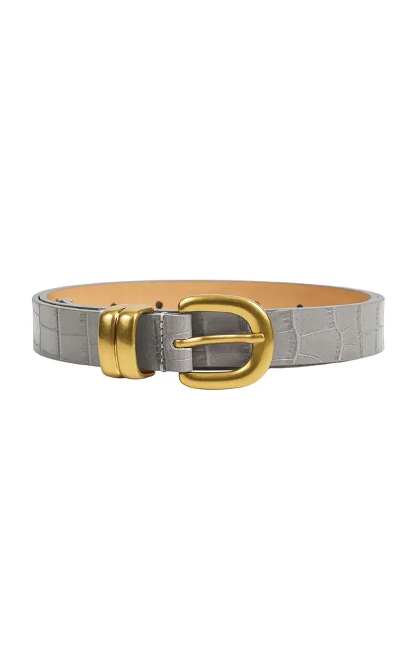 BY MALENE BIRGER Zoilo Belt - Light Grey