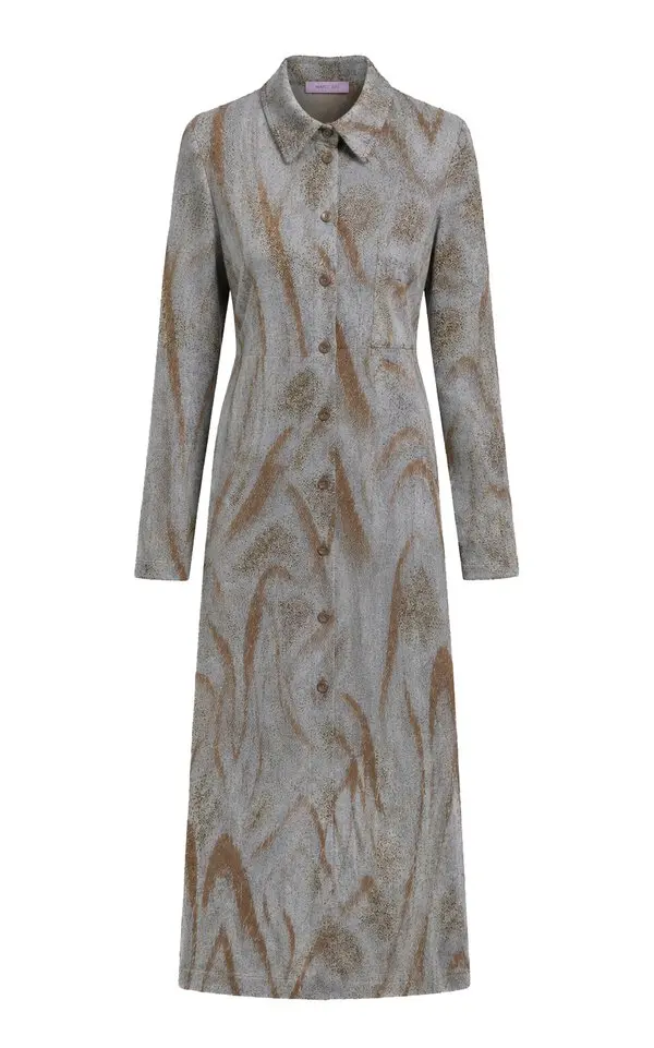 MARGHERITA MACCAPANI Andre Cotton-blend Jacquard Dress