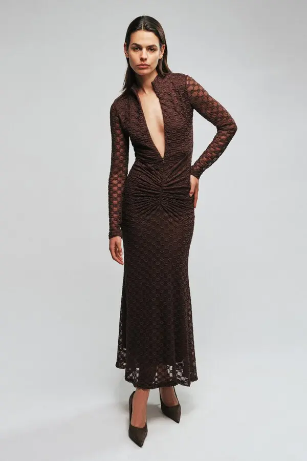 Bardot Verinka Lace Maxi Dress
