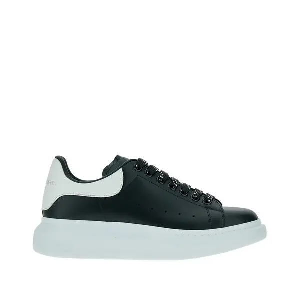 Alexander McQueen Leather Oversize Sneakers - Black