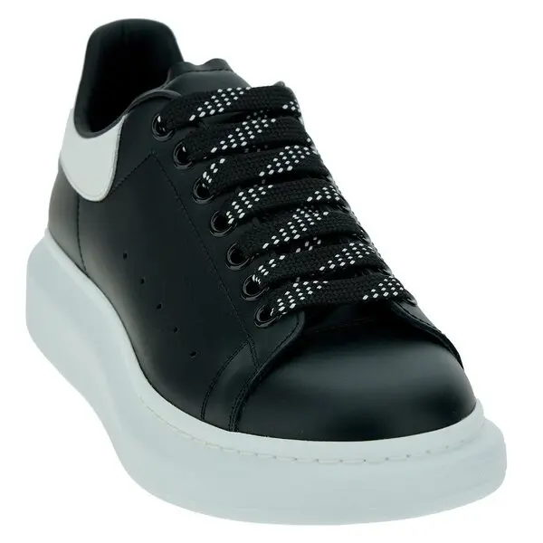 Alexander McQueen Leather Oversize Sneakers - Black