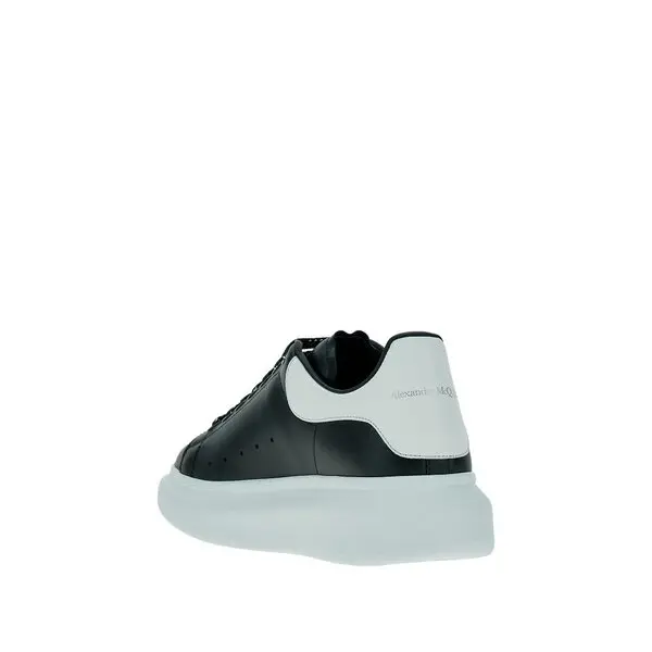 Alexander McQueen Leather Oversize Sneakers - Black