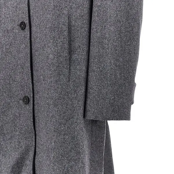 JIL SANDER Double Wool Oversized Coat