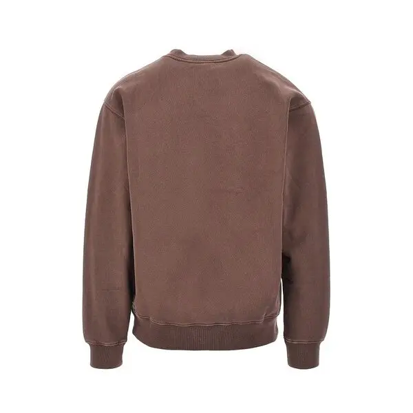 Jacquemus Gro Grain' Crewneck Weathirt - Brown