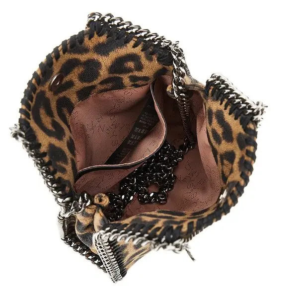 Stella McCartney Leopard-print 'tiny Falabella' Bag - Multicolor